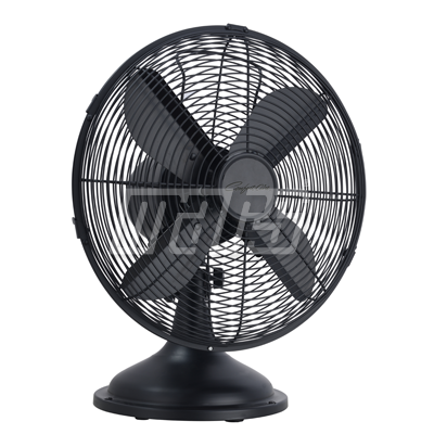12 INCH METAL TABLE FAN 3 SPEED OSCILLATING - FD-1230DTO-MBL